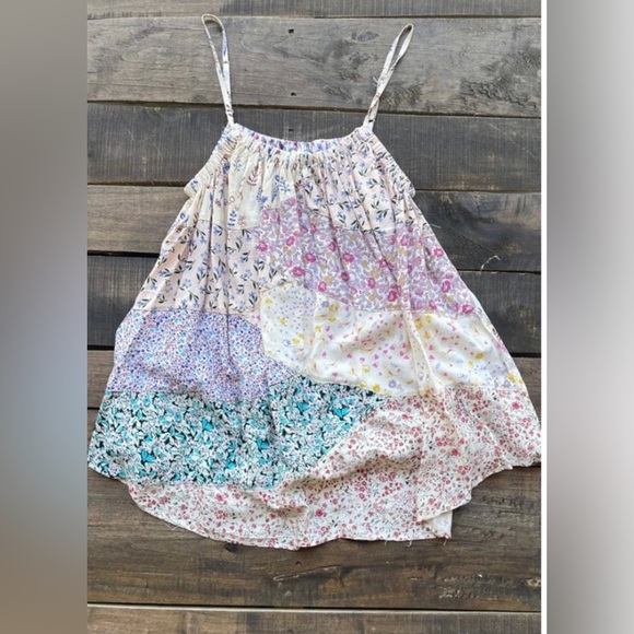 jaded gypsy | Tops | Jaded Gypsy Patchwork Dreams Tank Floral | Poshmark
